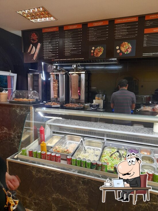 Menu at Dubai King cafe, Bytom