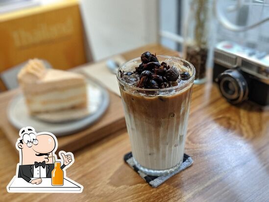 Menu at MONOCHROME cafe, Bangkok, 8 Decho Rd