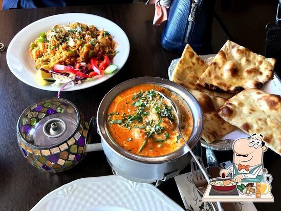 Menu at Royal India restaurant, Hamar