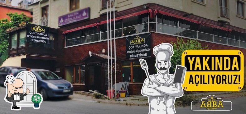 Carta de Abba Restorant, Estambul