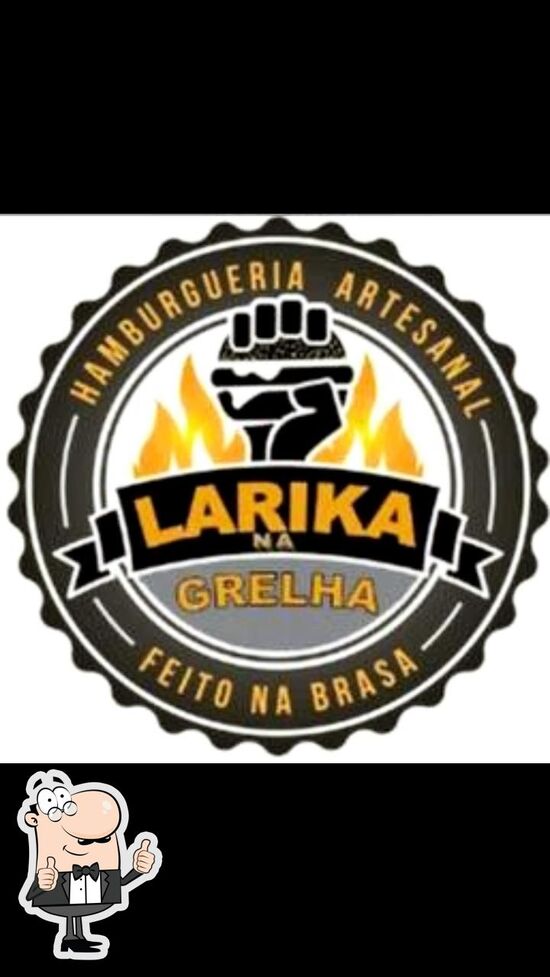 Menu em Larika na grelha restaurante, Arembepe