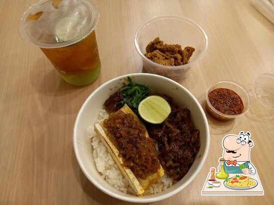 Carta del restaurante Mangkok Ku Senayan Park Mall, Central Jakarta