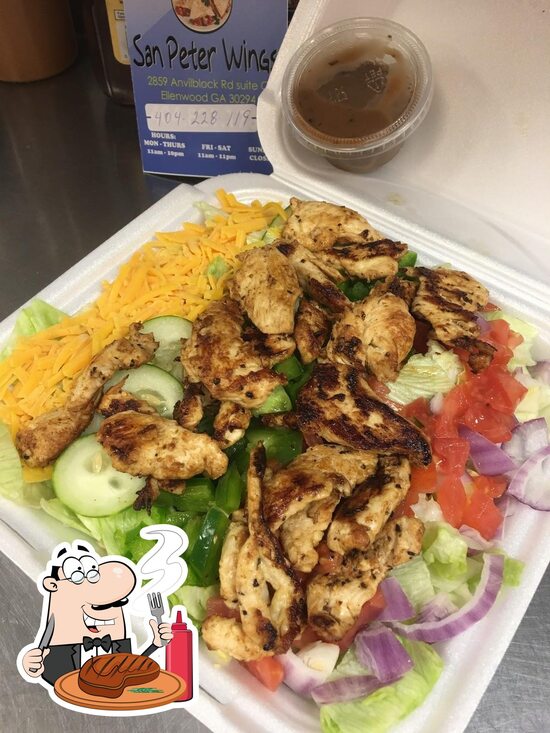 San Peter Wings, Ellenwood - Restaurant menu, prices and reviews
