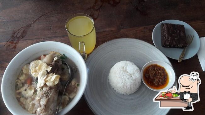 Menu at Halal Corner restaurant, Denpasar