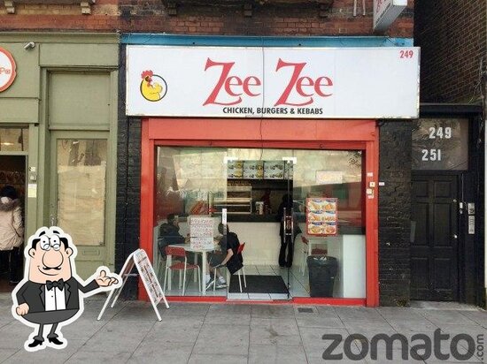 Menu at Coffee Zee cafe, London