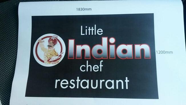 Menu at Little Indian Chef restaurant, Llanddulas