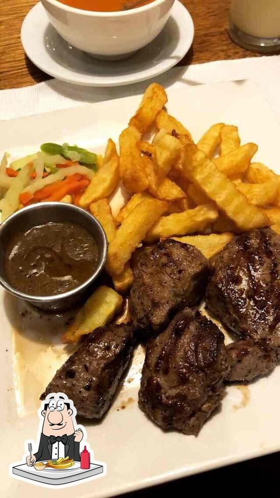Menu at St. Moritz Restaurant, Cebu City