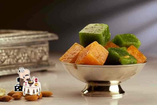 Menu at G.pulla reddy sweets, Hyderabad