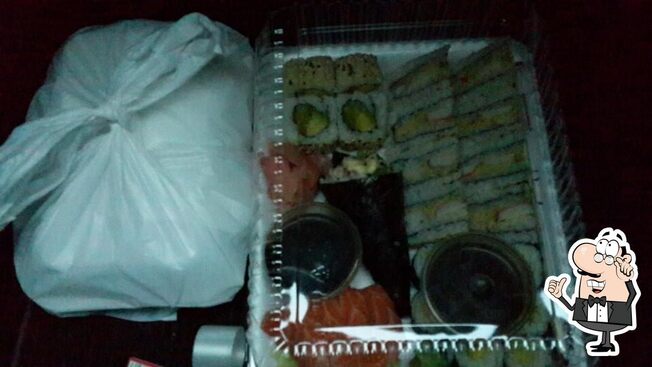 Menu at Huamin sushi restaurant, Johannesburg