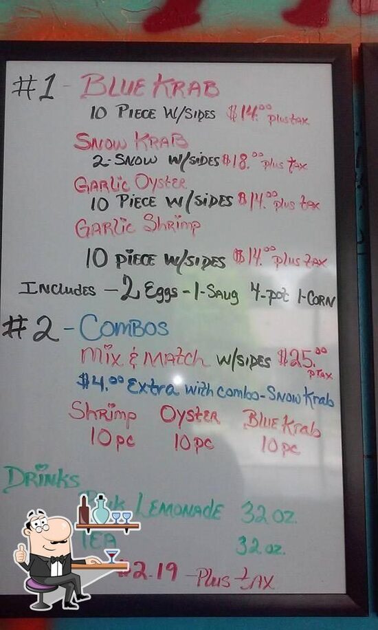 Krab King, Newberry - Restaurant menu, prices and reviews
