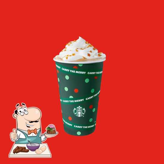 Menu at Starbucks, Bakersfield, Mall View Rd