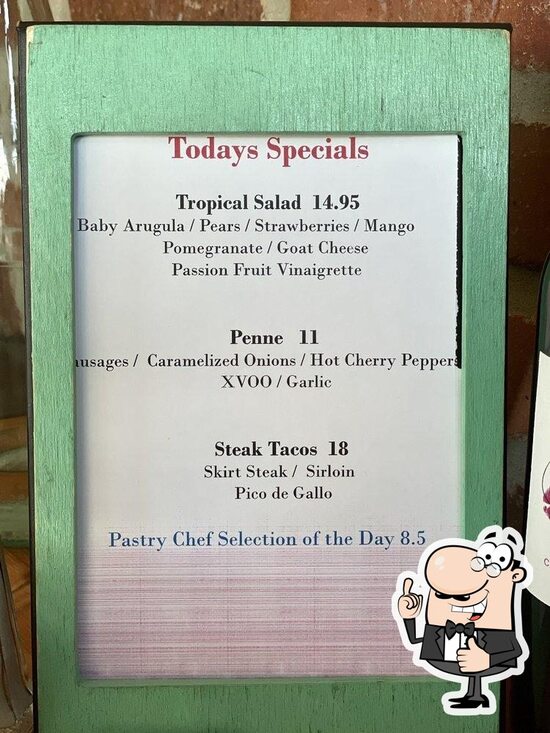 Menu at Finca Tapas restaurant, Ridgewood