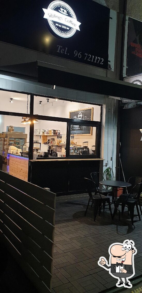 Speisekarte von siblings coffee, Larnaka