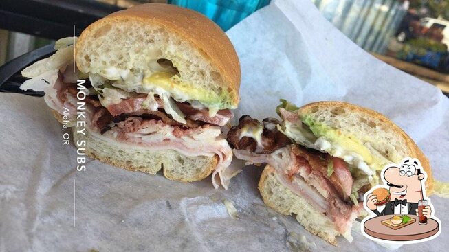 Monkey's Subs, 6087 SW 185th Ave in Aloha - Restaurant menu and reviews