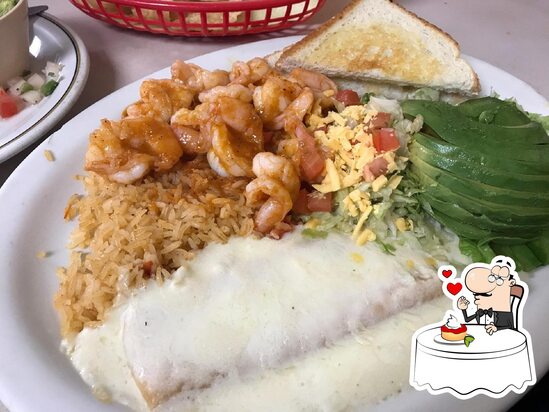 Menu at Oasis Mexican Restaurant, Quinlan
