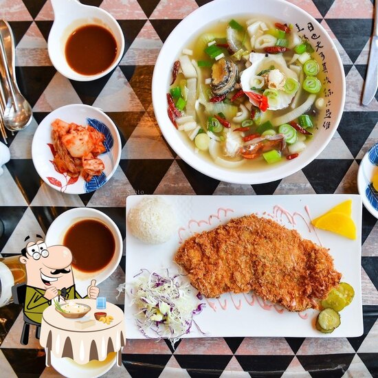 Menu at Tall uncle restaurants, South Korea, 1 Udobong-gil