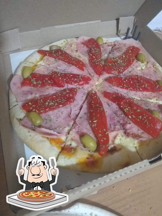 Carta de pizzería El rey de la pizza, San Francisco Solano