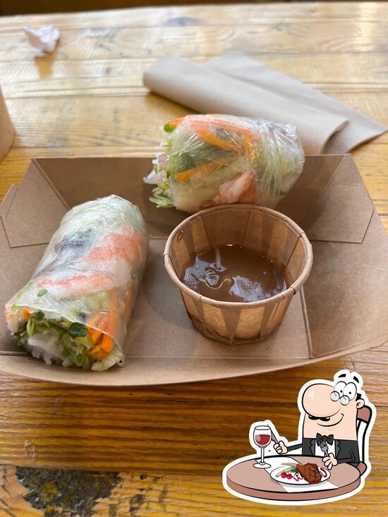 Menu at Tam Fusion Vietnamese Street Food restaurant, London