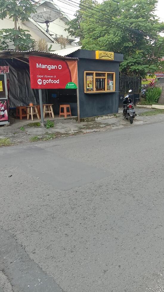 Menu at Mangan'O restaurant, Malang