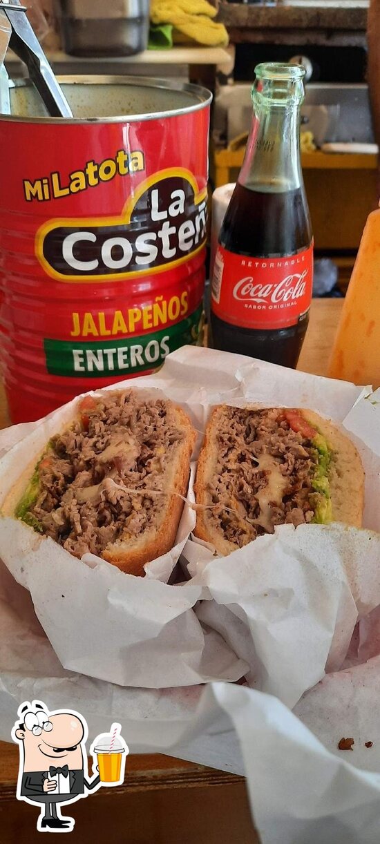 Menu at Tortas Andobas restaurant, Tijuana, Av. Revolución 1710