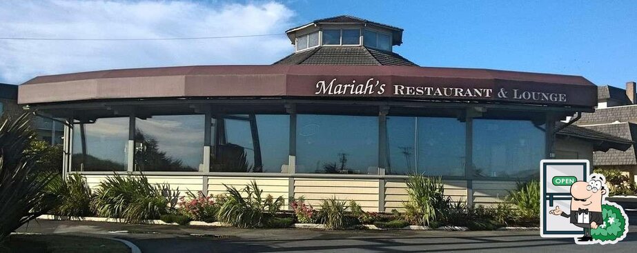 Menu at Mariahs restaurant, Ocean Shores