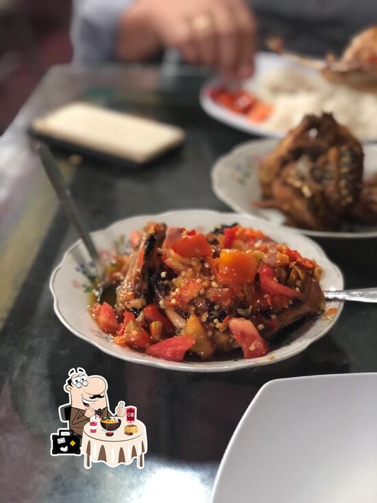 Menu at RM.MINANG PUTRA restaurant, Manado