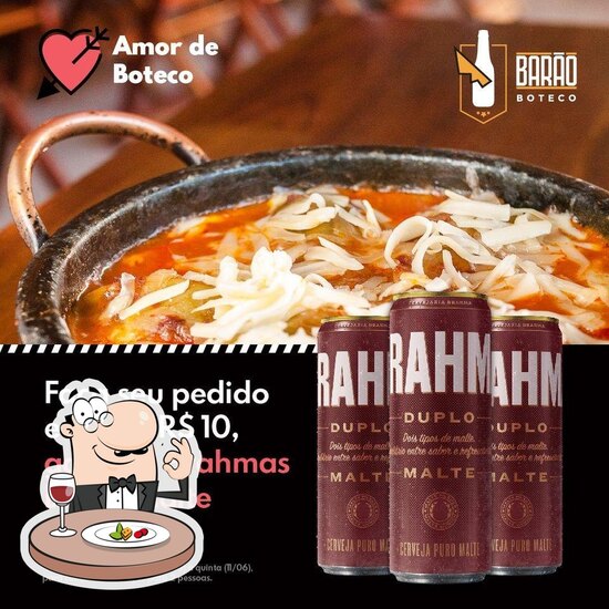 Menu em Barão Boteco, Volta Redonda