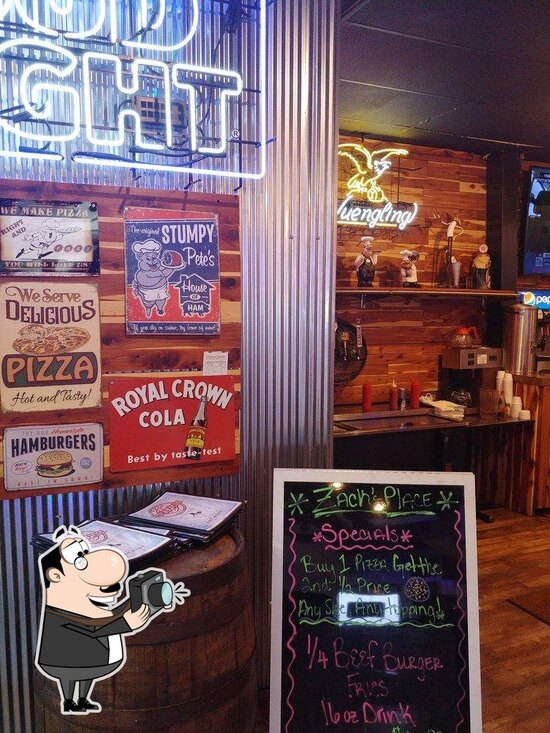 Menu at Zack's Place Pizza pizzeria, Ozark