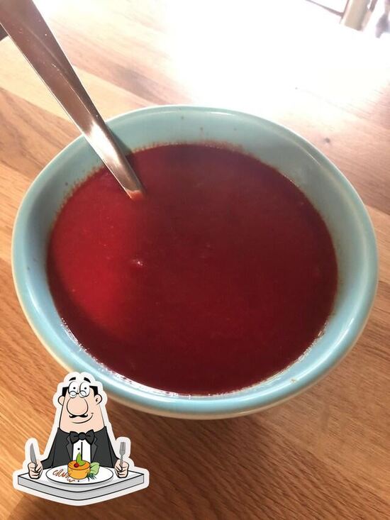 Menu at Communitea Cafe, Canmore