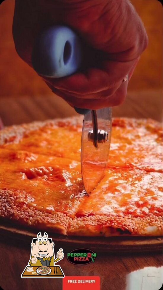 Menu at Pepperoni Pizza restaurant, Prishtina
