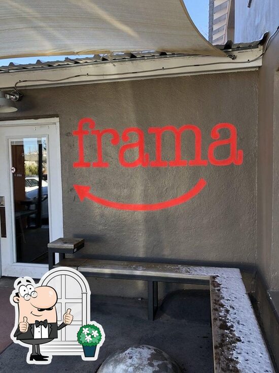 Menu at Frama pub & bar, Marfa