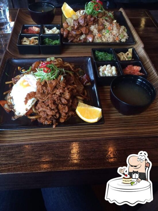 Menu at Holy Moly Korean Chicken restaurant, Docklands