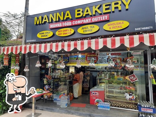 Menu at Manna Bakery, Kattakkada