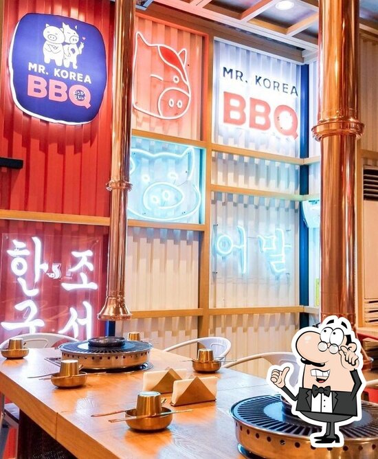 Menu at Mr. Korea restaurant, Taguig