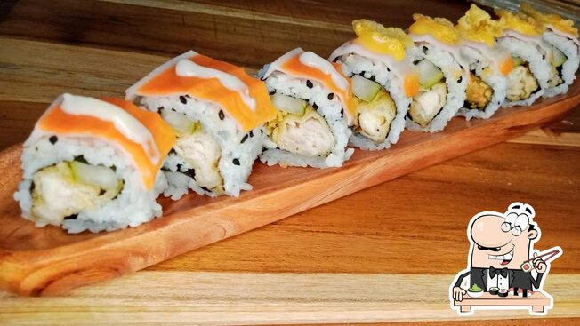 Menu at Miku sushi restaurant, East Jakarta