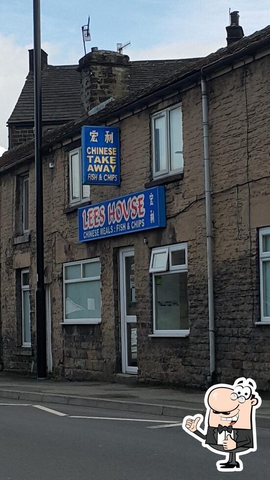 Menu at Lee's House restaurant, Sheffield