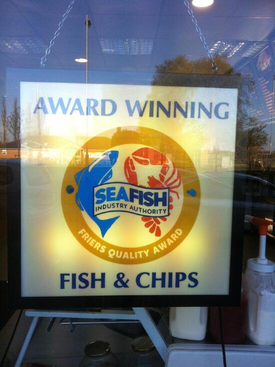 Menu at Festival Fish Bar, Cannock, Pye Green Road