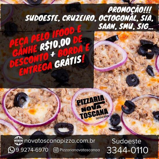 Menu em Nova Toscana Pizza pizzaria, Brasília