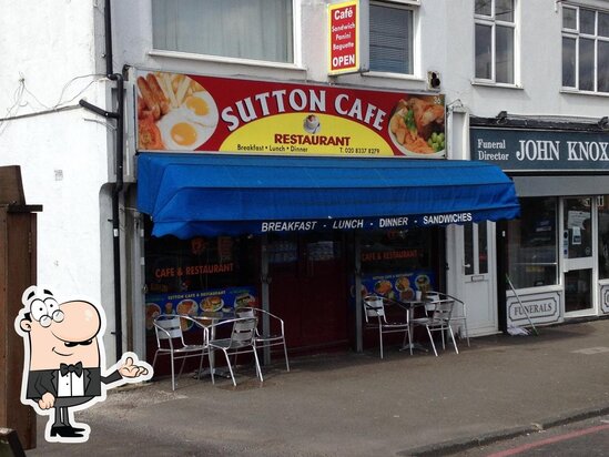 Menu at Sutton Cafe, Sutton, 36 Stonecot Hill