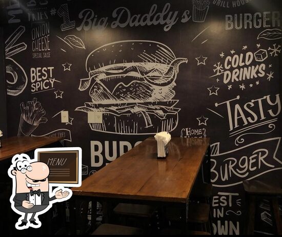 Menu at Big Daddys Burgers restaurant, Vicente López