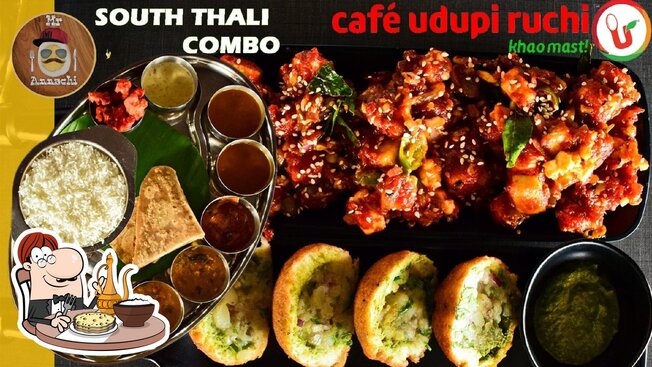 Menu at Cafe Udupi Ruchi Mathampalayam, Bilichi