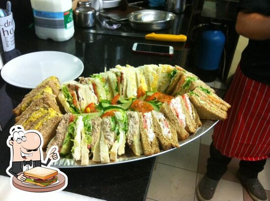 Menu at Roberto cafe, New Malden