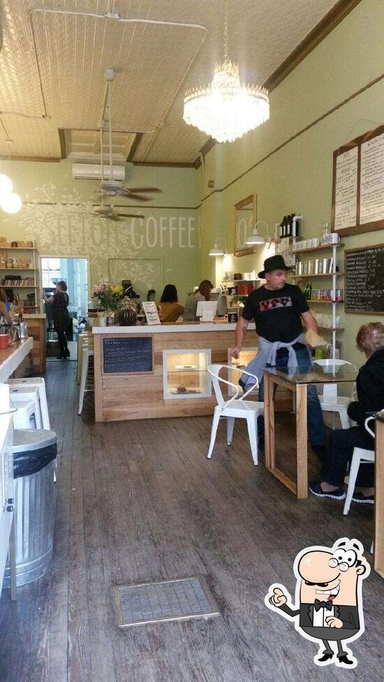 Menu at Sefton Coffee Company cafe, Richmond
