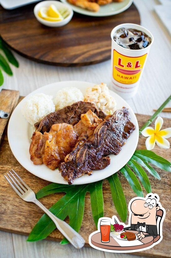 Menu at L&L Hawaiian Barbecue, Pearl City, Makolu St