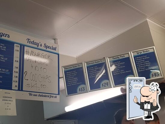Menu at Mac's Takeaway restaurant, Capalaba