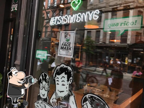Menu at Tsismis NYC restaurant, New York City
