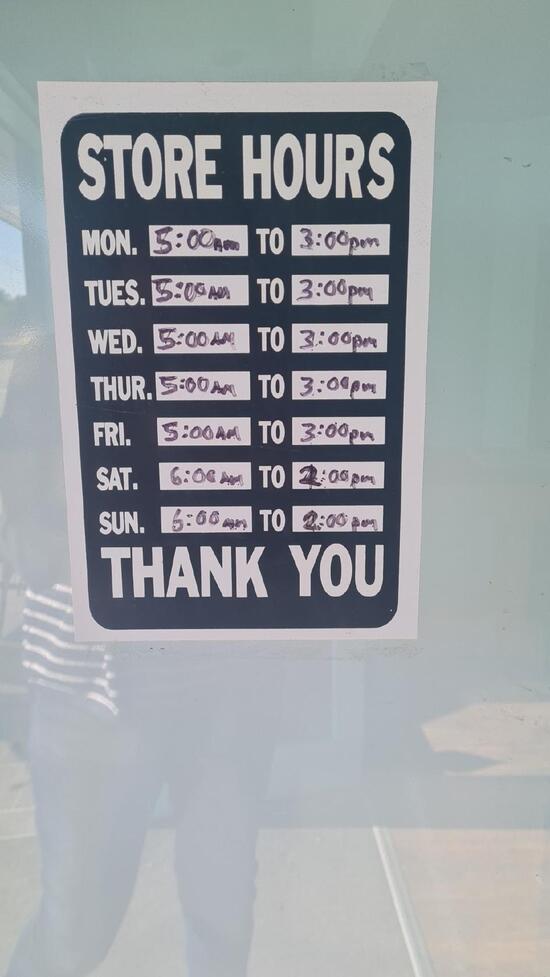 Menu at AM Espresso, Gisborne