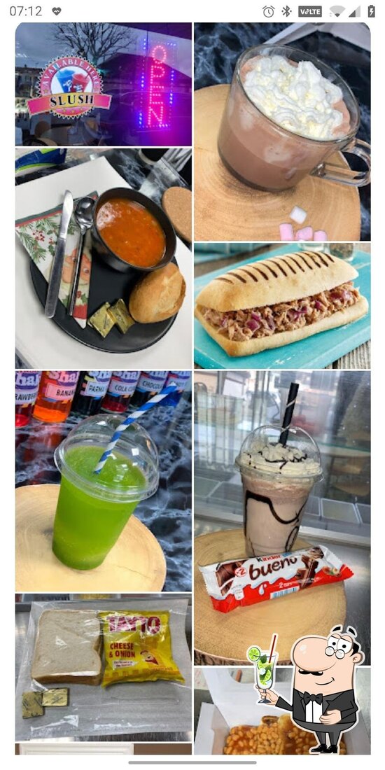 Menu at The Packed Lunch cafe, Newtownards