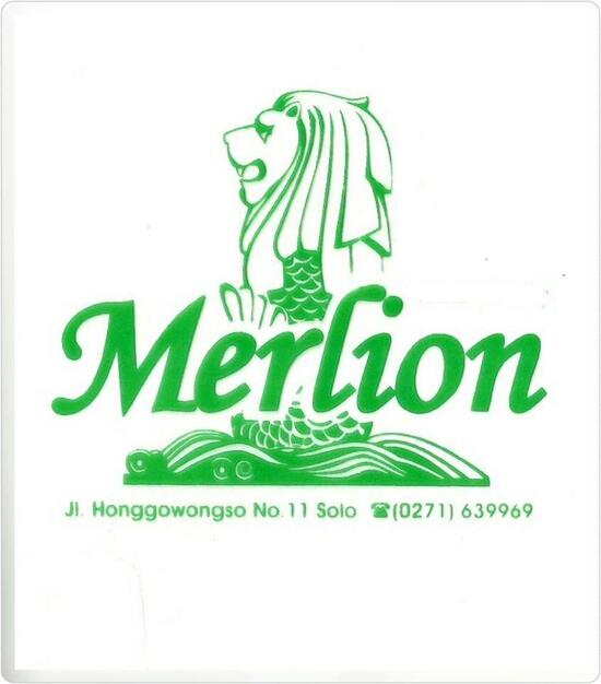Menu at Merlion Bakery, Surakarta