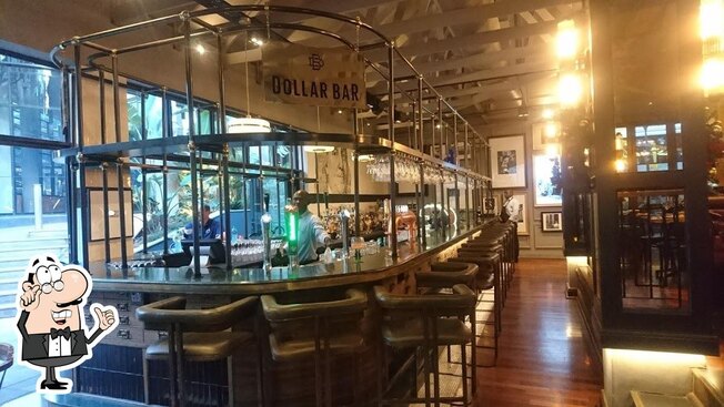 Menu at Dollar Bar, Sandton